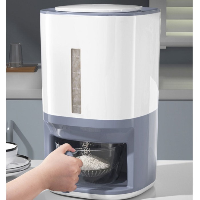 Jual Kris Tempat Beras Dispenser Beras Rice Box Rice Container | Shopee ...