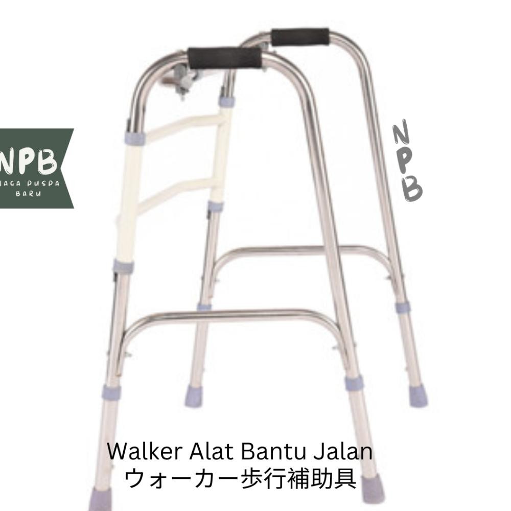 Jual Siap Kirim Walker Alat Bantu Jalan Manula - Tongkat Bantu Jalan ...