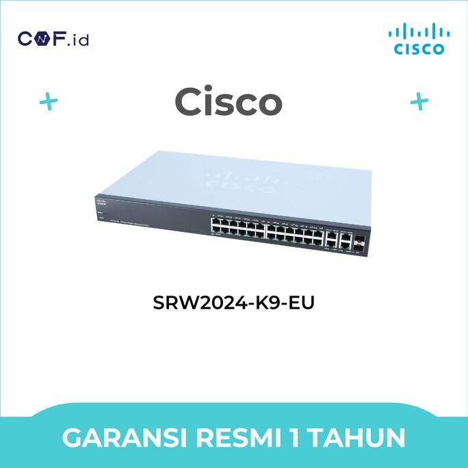Jual CISCO SWITCH 28 PORT MANAGED GIGABIT SRW2024-K9-EU | Shopee Indonesia