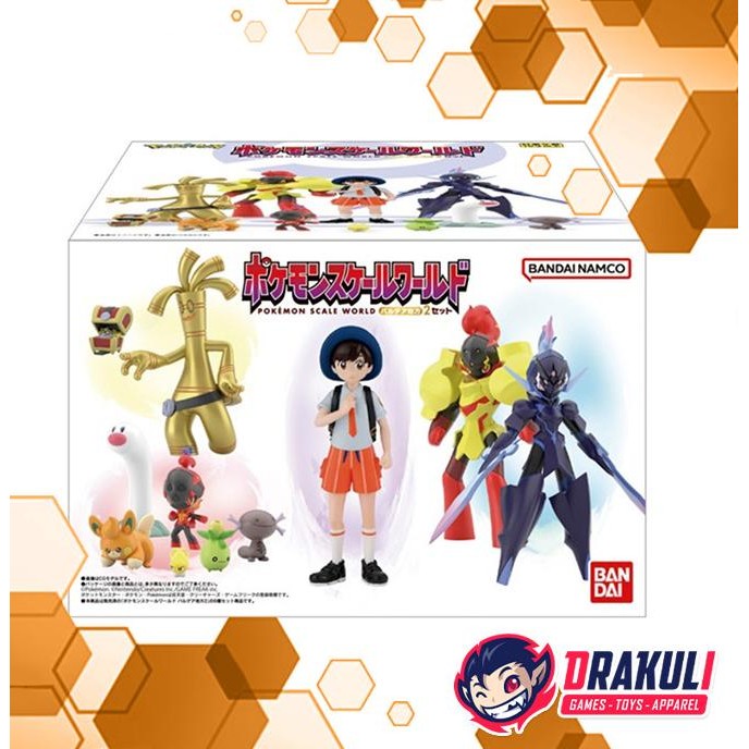 Jual TOYS BANDAI POKEMON SCALE WORLD FIGURE PALDEA REGION 2 (SET OF 6 ...