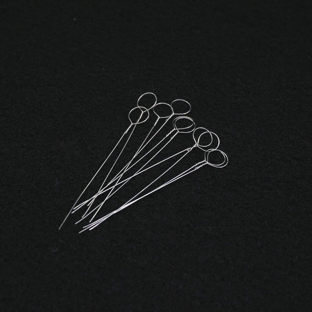 Jual 10PCS 5mm Diam Inoculation Loop Nichrome Wire Lab Bacteria Culture ...