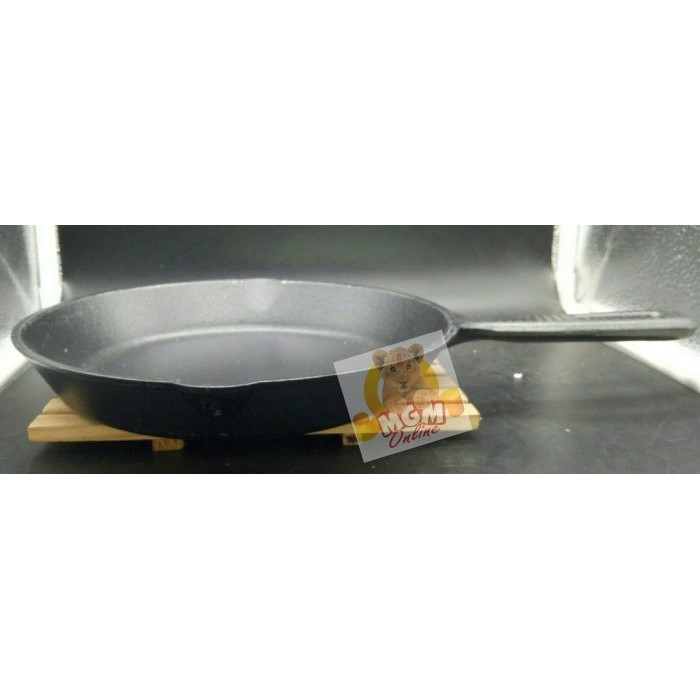 Jual Iron Cast Frypan 24Cm / Gagang Pengorengan Besi Cor Super Tebal ...