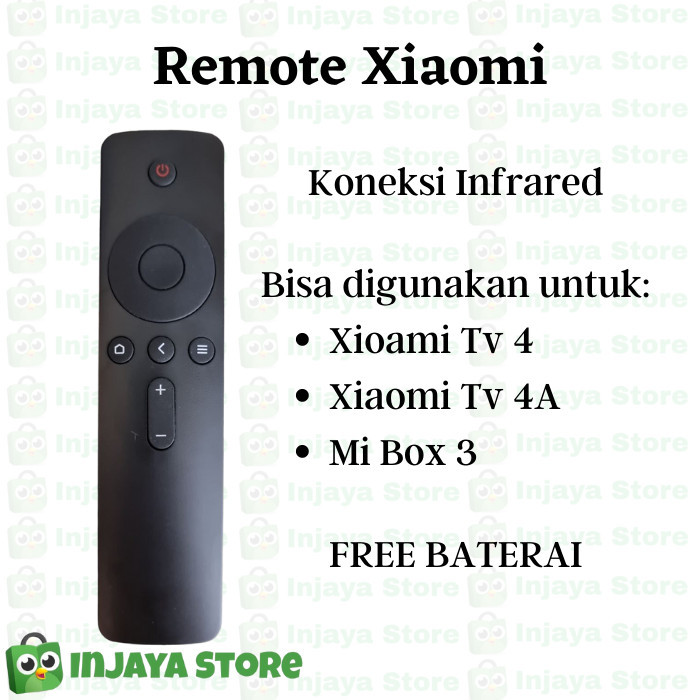 Jual Remote Control IR pengganti Xiaomi Mi TV Box / 4A Seperti Original ...
