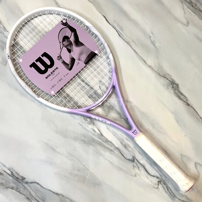 Jual Raket Tenis Wilson Soleste 105 Purple White/Tennis Raket Wilson ...