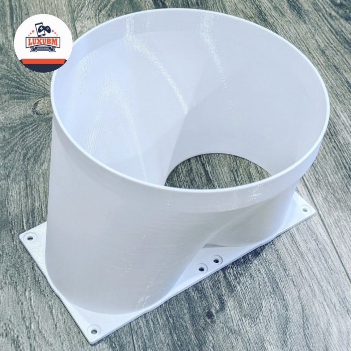 Jual silencer antminer avalon asic adapter fan duct 8 /6 inch 240mm ...