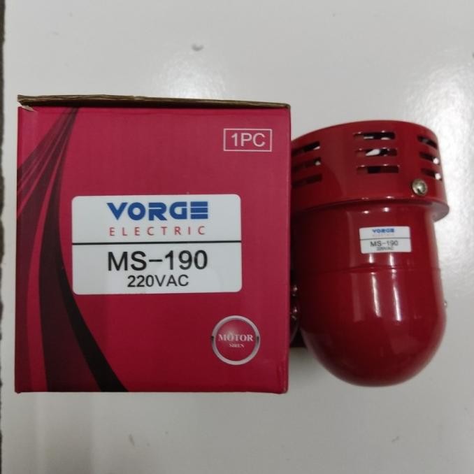 Jual Promo Mini baby Motor Sirine Sirene MS-190 220V MS190 VORGE MS ...