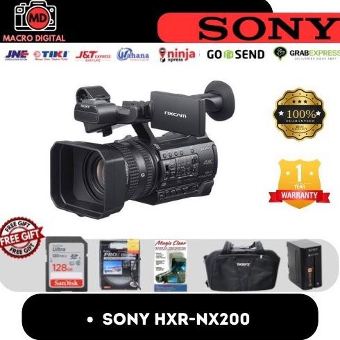 Jual SONY HXR-NX200 NXCAM 4K PROFESSIONAL CAMCORDER / SONY HXR-NX200 ...