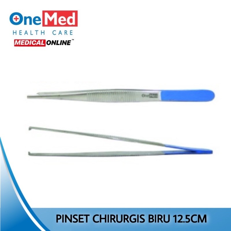Jual PINSET ANATOMI ANATOMIS 12.5CM CHIRURGIS CHIRUGIS ONEMED MEDICAL ...