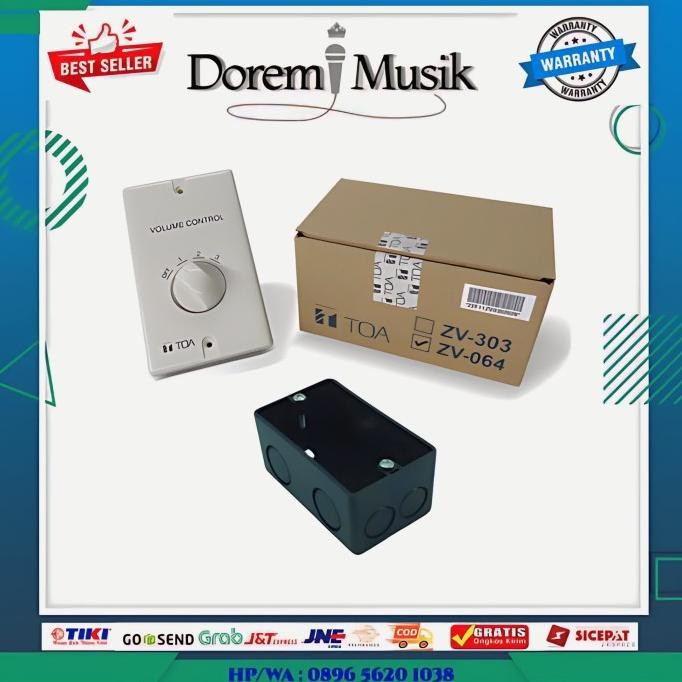 Jual Volume Control Toa Zv 064 Original ( 6watt) | Shopee Indonesia