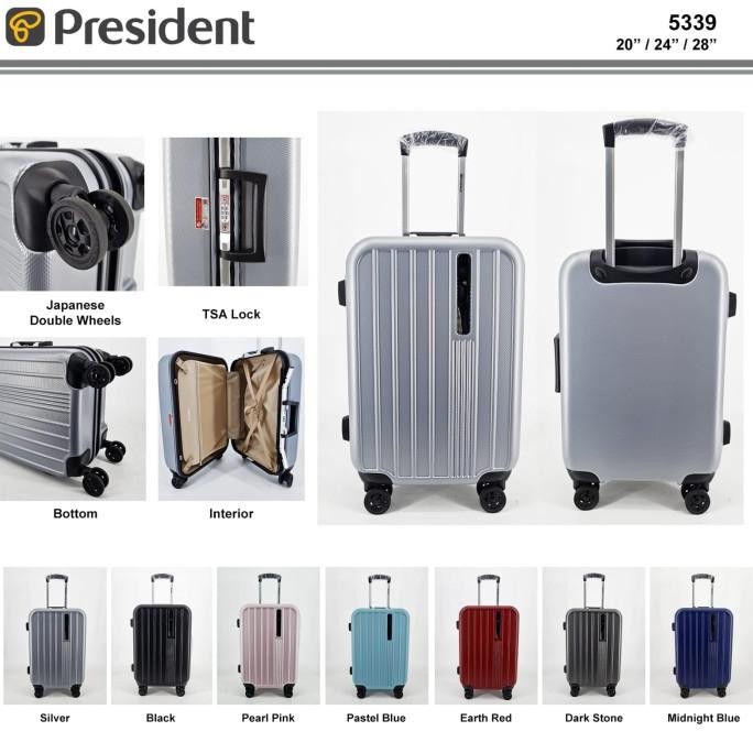 Jual Koper president Cabin 20 Inch (5339) | Shopee Indonesia