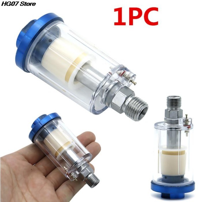 Jual CHROMEE Water Oil Separator Inline air hose filter Moisture Trap ...