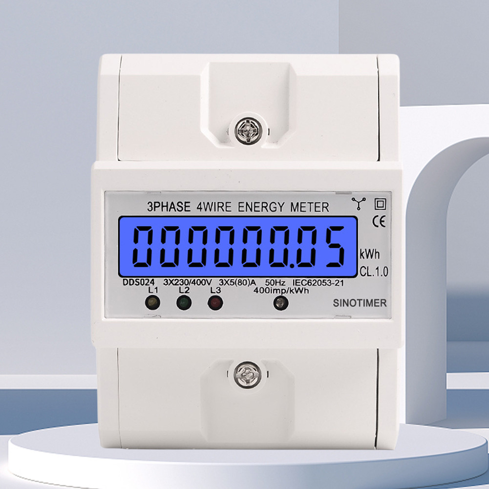Jual Ectricity Meter Three-Phase 4-Wire Ectric Energy Meter | Shopee ...