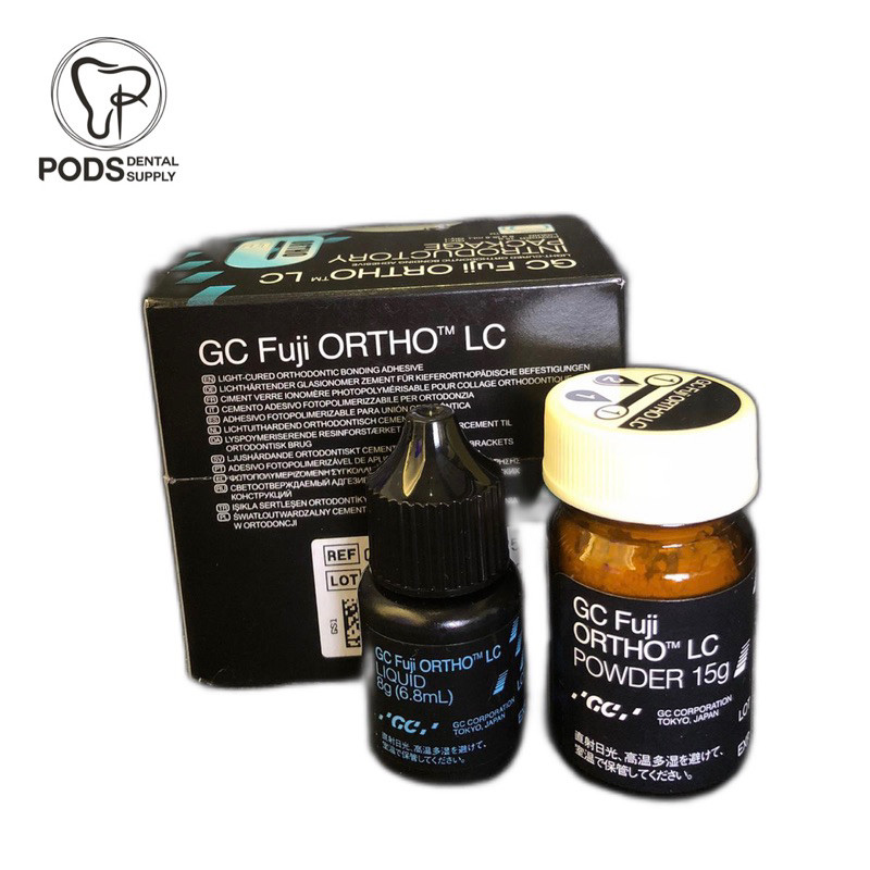 Jual Dental Lem Behel Ortho Gc Gic Fuji Ortho Lc Light Cured | Shopee ...
