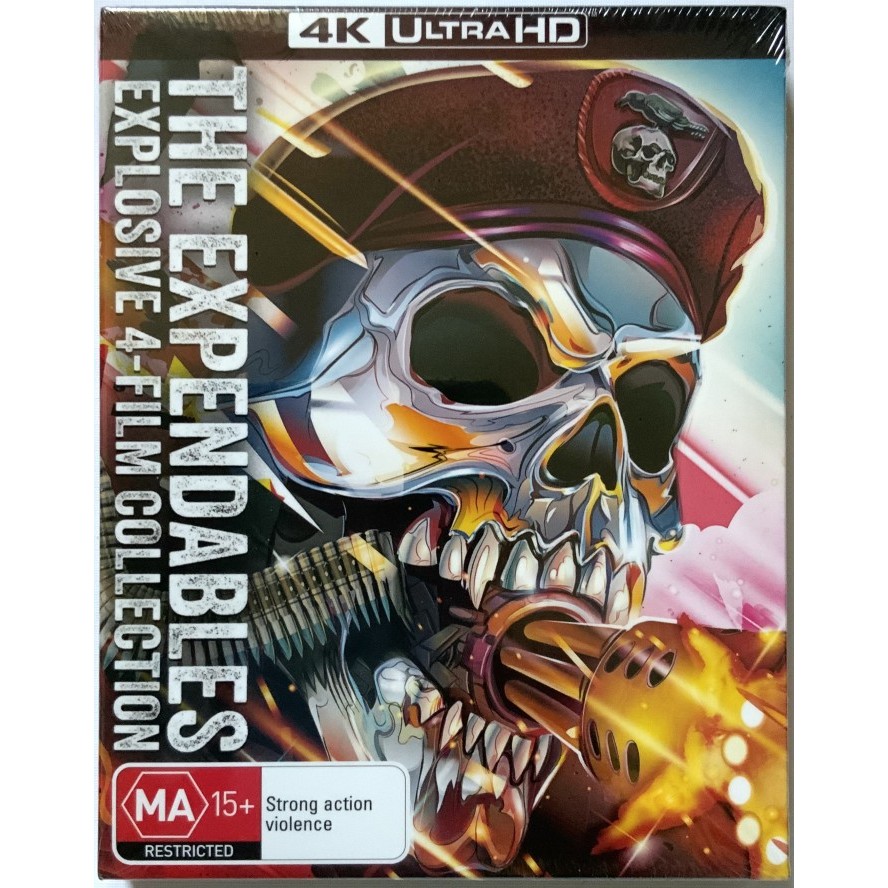 Jual The Expendables Explosive 4-Film Collection (4K UHD Blu-ray ...