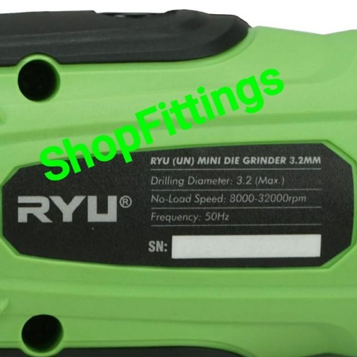 Jual RYU RDG 3.2 Mini Die Grinder Set Tuner Rotary Tool Grinda Tangan ...