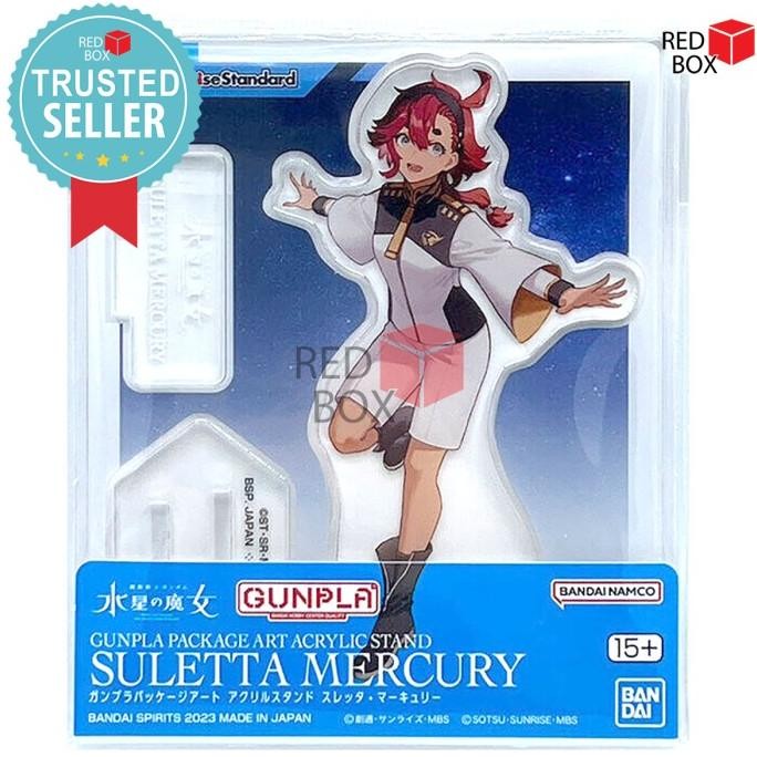 Jual Promo Suletta Mercury Gunpla Package Art Acrylic Stand Bandai ...