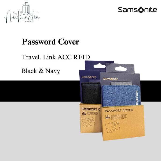 Jual Samsonite Travel Link Acc. Rfid Passport Cover | Shopee Indonesia