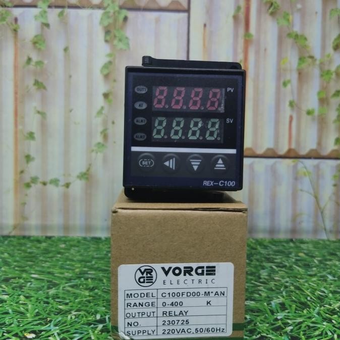 Jual PID DIGITAL TEMPERATUR CONTROL REX-C100 VORGE TEMPERATURE KONTROL ORIGINAL DAN TERPERCAYA ...