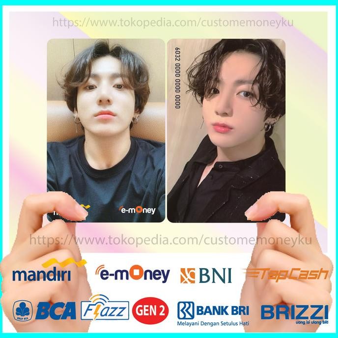 Jual Produk Baru!! KARTU EMONEY MANDIRI BCA GEN 2 BNI BRI KPOP BTS ...