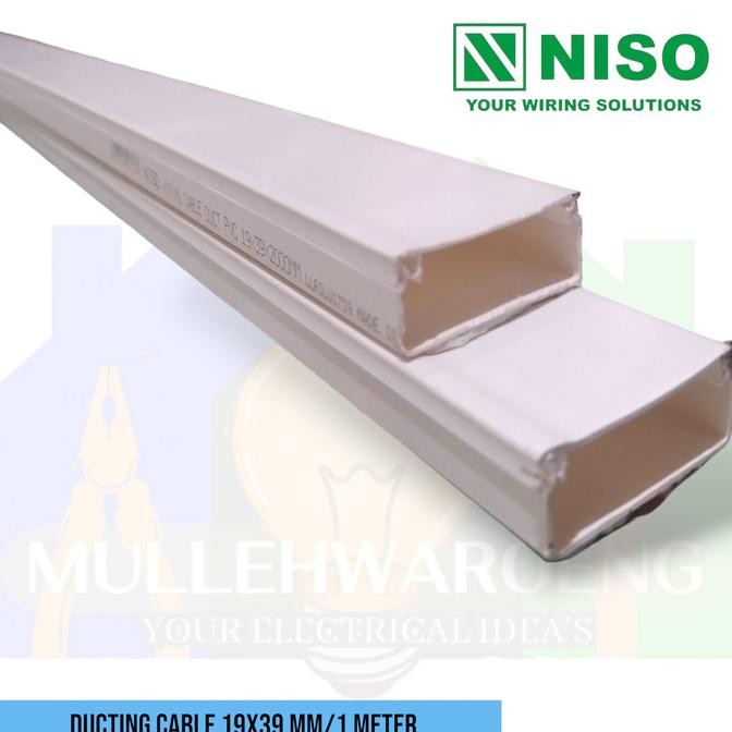 Jual Promo TC KABEL DUCT DUCTING TF 19 X 39 MM TC PROTECTOR NISO TRAY+DOUBLE TAPE | Shopee Indonesia