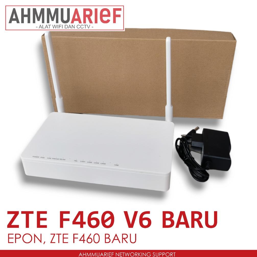 Jual COD BARU - ONT EPON ONU ZTE ZXHN F460 V6 VERSI 6 ANTENA ACCESS ...