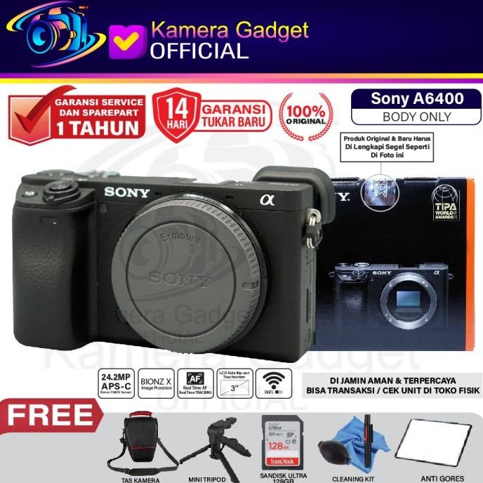 Jual Sony Alpha A6400 Body With E 35Mm F1.8 - Fe 50Mm F1.8 - E Pz 18-105Mm | Shopee Indonesia