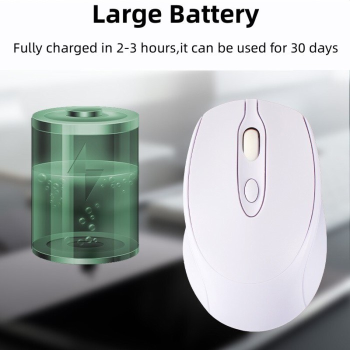 Jual Mouse Bluetooth Wireless Dual Mode Connection 2in1 Miniso Silent ...