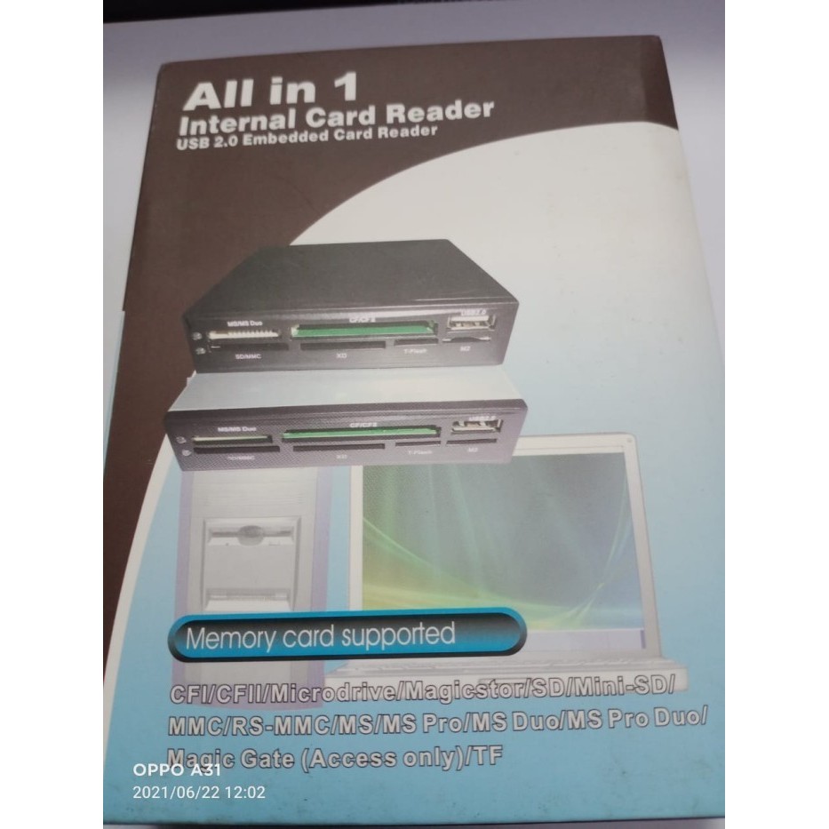 Jual front Panel All in one Memory card Reader USB Pc Komputer ...