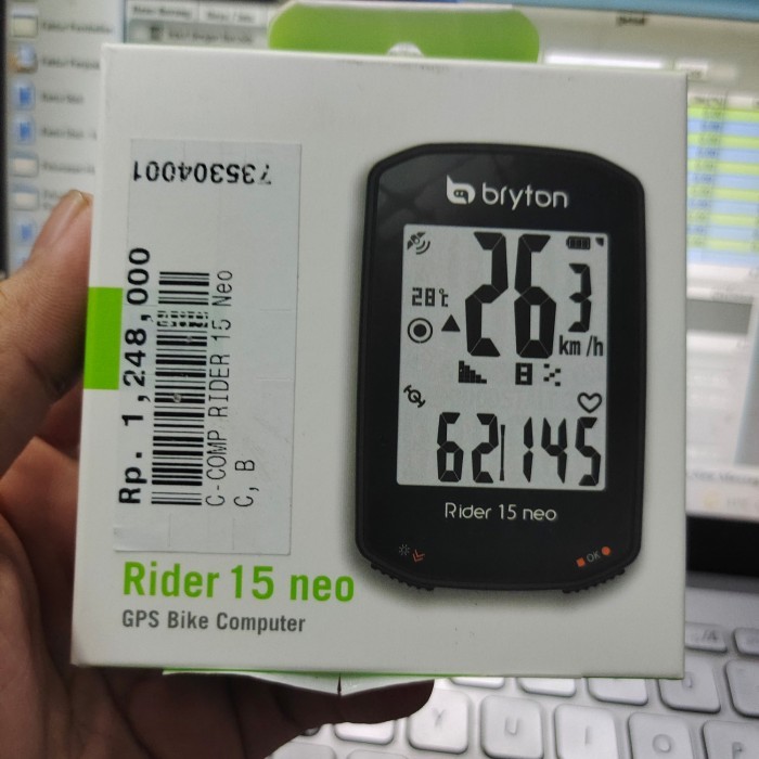 Jual Bryton Rider 15 Neo C GPS Cadence Bike Computer Bundle GARANSI ...