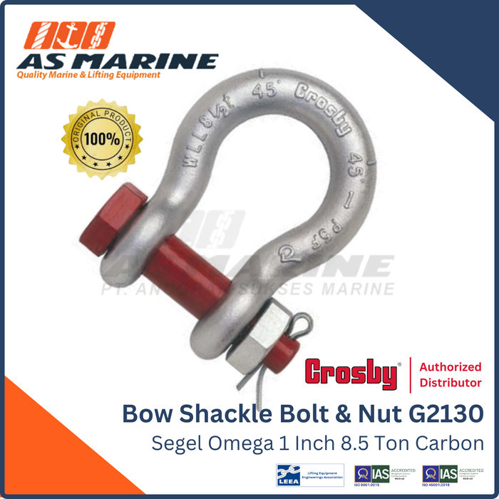 Jual Crosby Shackle Omega G2130 1 Inch | Shopee Indonesia