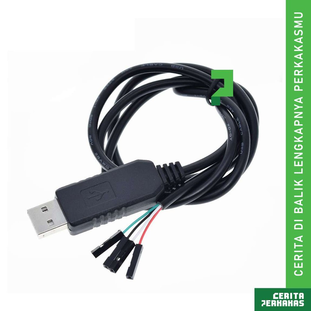 Jual USB Kabel to TTL RS232 PL2303HX CP / Converter Cable Module 4p 4 ...