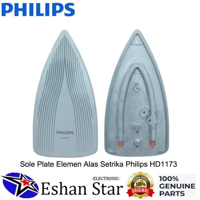 Jual PHILIPS Setrika Part Sole Plate Elemen Pemanas Alas HD1173 ...