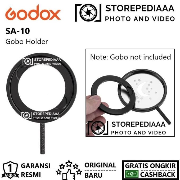 Jual Godox Sa-10 Gobo Set Holder For S30 Focusing Led Light | Shopee ...