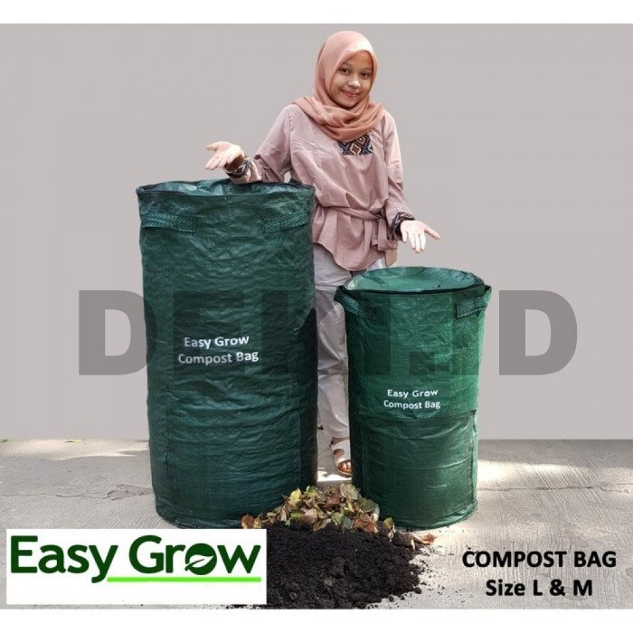 Jual Compost Bag 80 L Easy Grow Tas Kompos Tempat Membuat Komposter ...