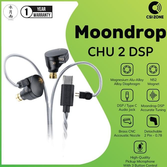 Jual Moondrop Chu 2 Dsp In Ear Monitor Earphone With Mic & Type-C Plug ...