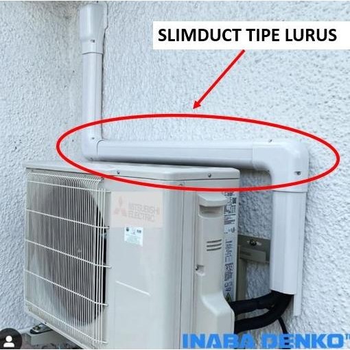 Jual slimduct INABA DENKO NSD 77-I pelindung pipa AC conduit AC outdoor ...