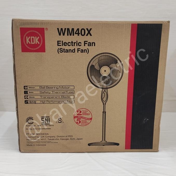 Jual Kipas Angin Berdiri / Stand Fan Kdk Wm 40X 16" Garansi | Shopee ...