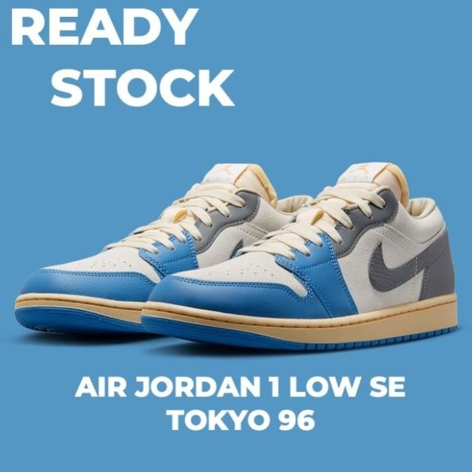 Jual Sneakers Sigma Nike Air Jordan 1 Low Se Tokyo 96 | Shopee Indonesia