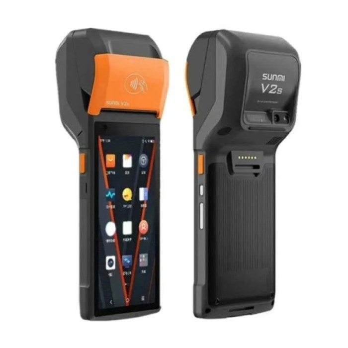 Jual Mesin Kasir Android Portable Sunmi V2S 2/16Gb Nfc Support Play Store Bergaransi | Shopee ...