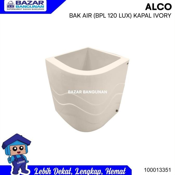 Jual Bak Air Mandi Sudut Alco Luxury Fiber Glass 120 Liter 120 Ltr ...