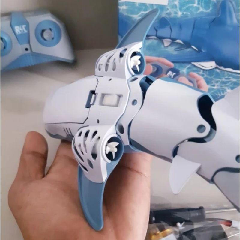 Jual RC IKAN HIU 2.4GHz BISA BERENANG / REMOTE CONTROL IKAN HIU SHARK ...