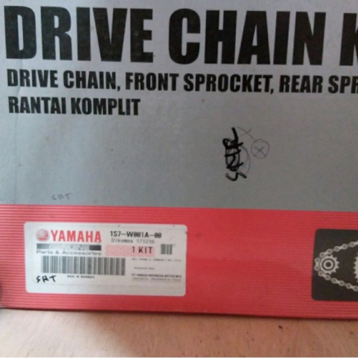 Jual Gear Set Jupiter Mx 135 Ori Yamaha 1S7 W001A 00 Barang Langka ...