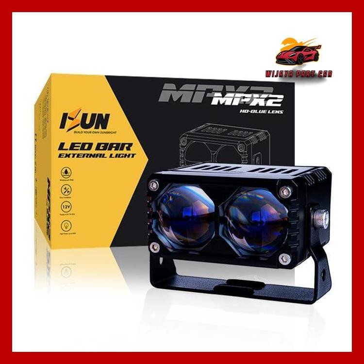 Jual ISUN LED BAR MPX2 BLUE-LENS 45W PREMIUM LAMPU TEMBAK LASER SQL 2 ...