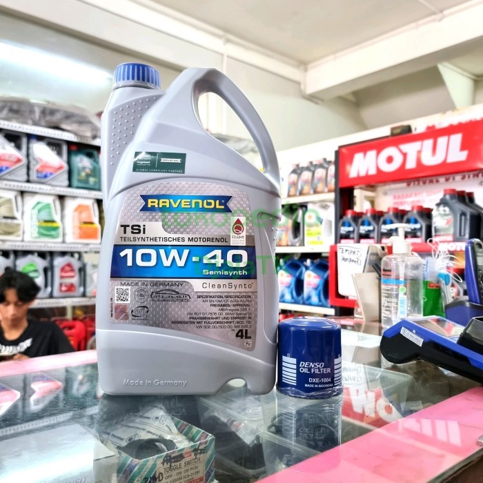 Jual Ravenol 10W40 4L + Filter Oli Promo Terbatas | Shopee Indonesia