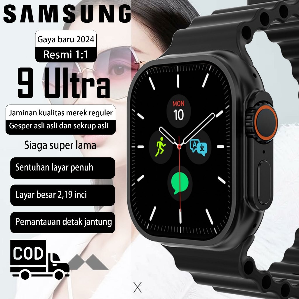 Jual NEW PRODUCT CODSamsung 2024 Jam Tangan Pintar Baru 9 Jam Tangan ...