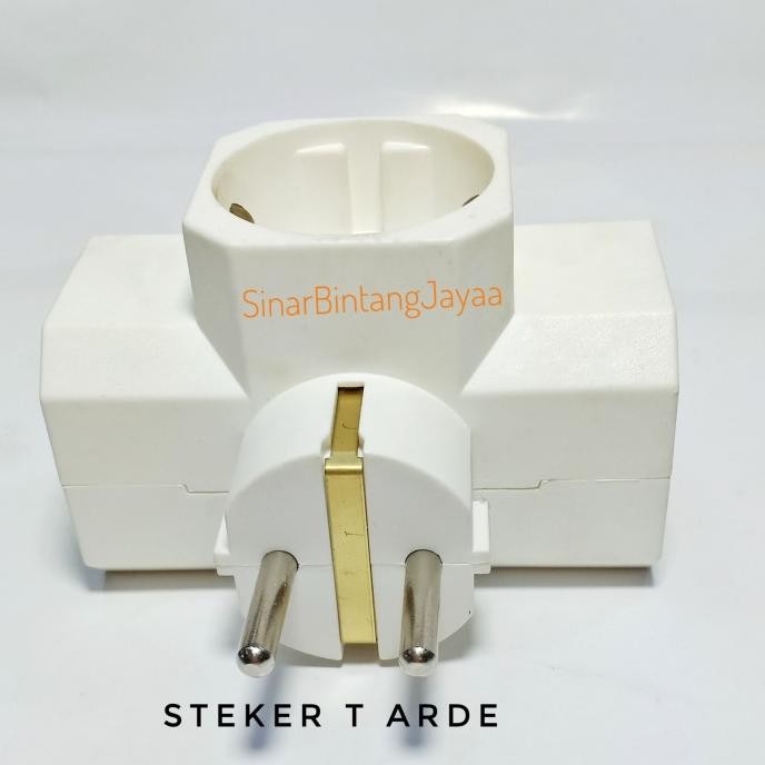 Jual BROCO STEKER T ARDE COLOKAN 3 ARAH /STEKER T ARDE BROCO CABANG 3 ...