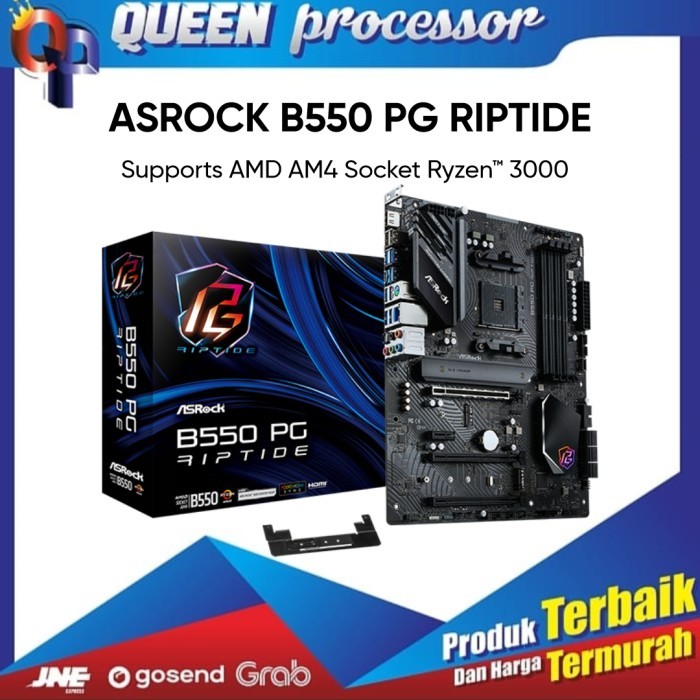 Jual ASROCK B550 PG RIPTIDE ( AMD AM4 / B550 / DDR4 ) | Shopee Indonesia