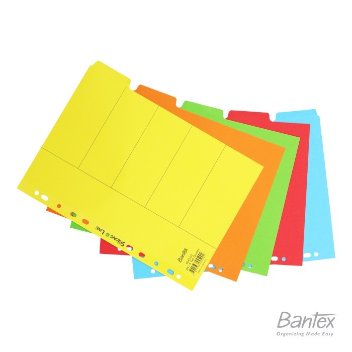 Jual [Terminal Stationery 01] Bantex Cardboard Divider/Pembatas Ordner ...