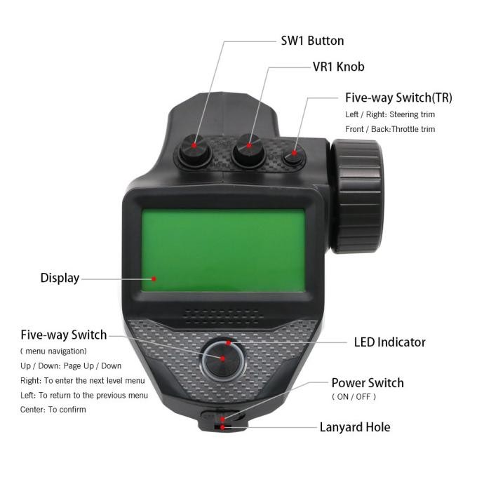 Jual FLYSKY FS-G7P 2.4G Transmitter 7CH Remote Controller with 2.4Ghz ISM | Shopee Indonesia