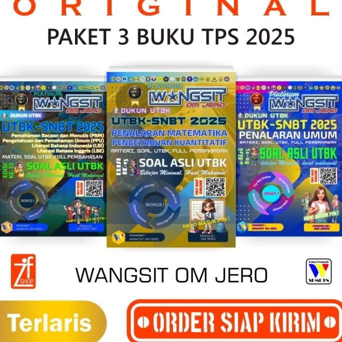 Jual Buku Wangsit Tps 2025 / Buku Wangsit Om Jero Skolastik Utbk Snbt Paket Tps 2025 New ...